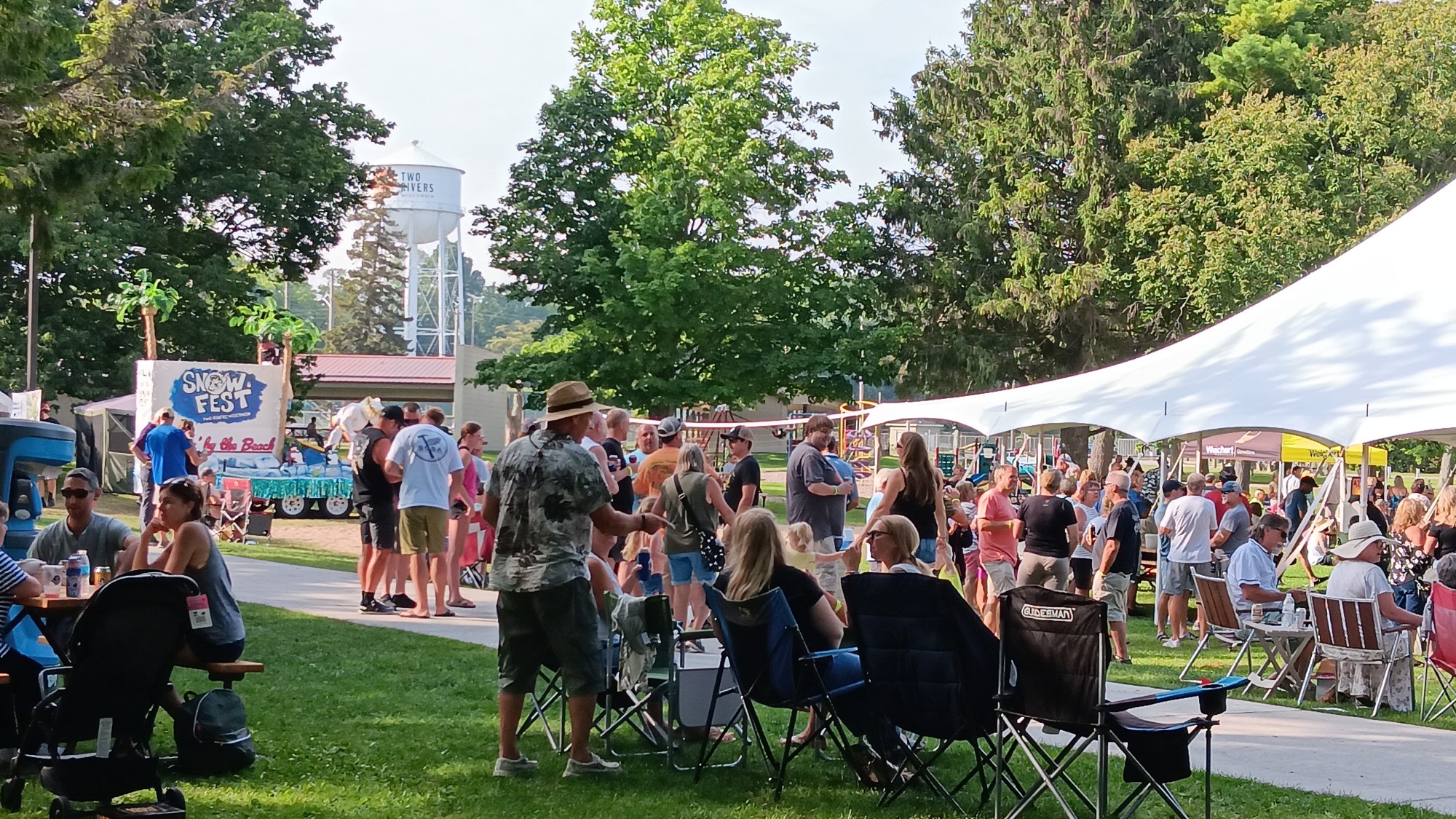 Two Rivers SnowFest | Rocking snow in summer since 1937